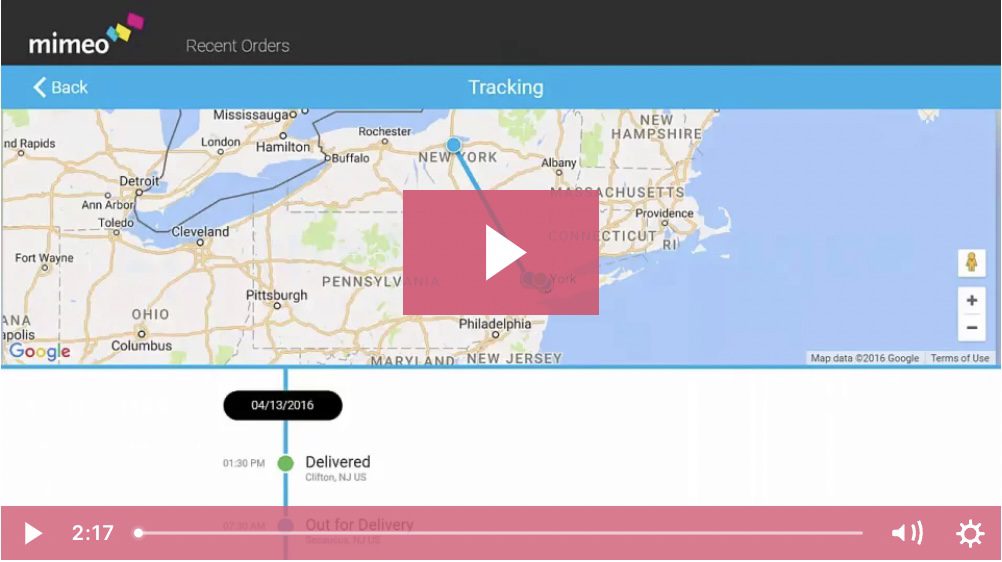 Mimeo Tracking - Track All Packages From One Hub