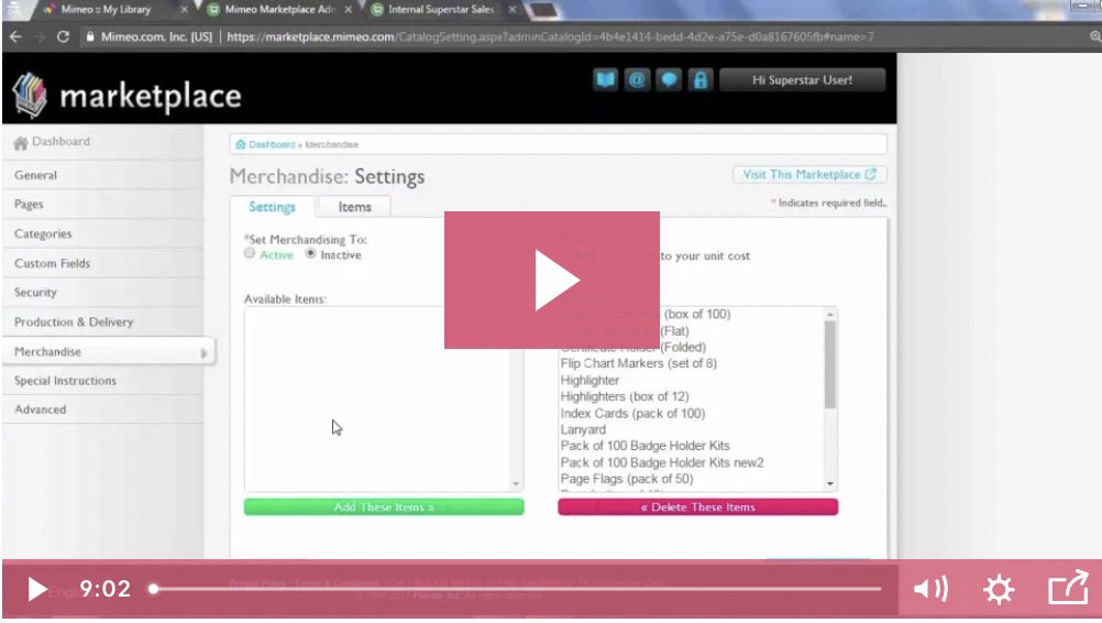 Video: Customize Your Marketplace and Get In-Depth Content Reports