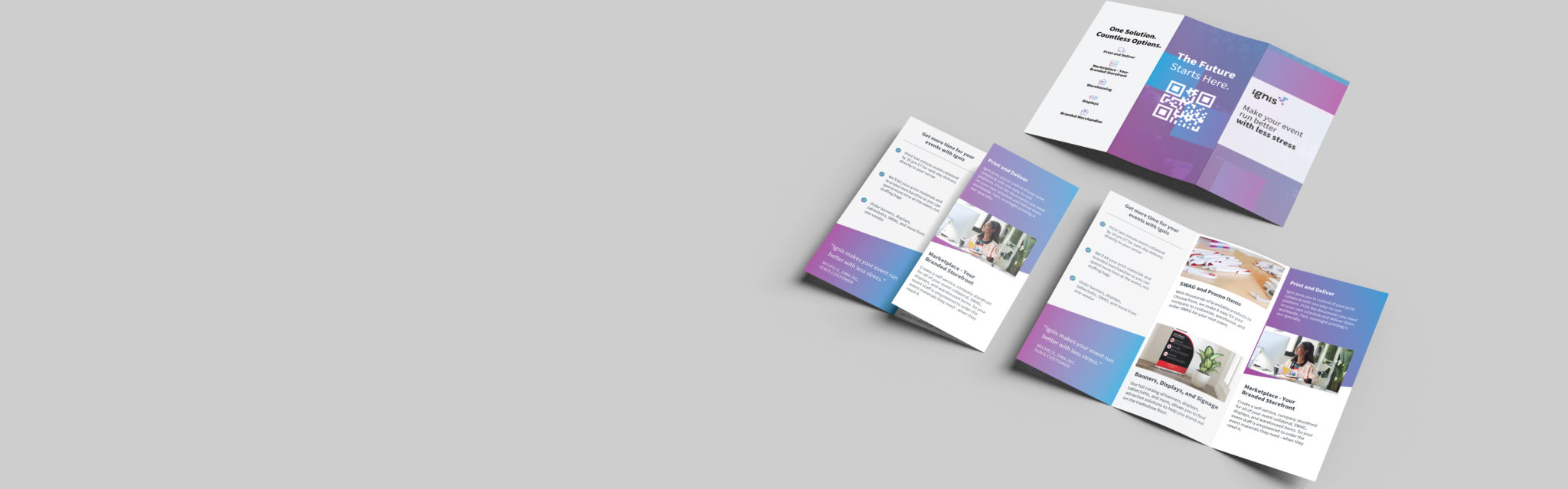 Business Brochures Printed, Custom Brochure Printing