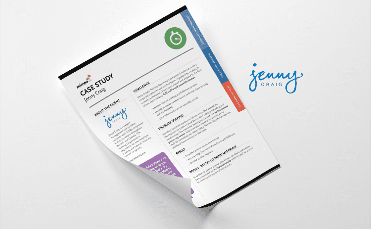 Jenny Craig - Mimeo Case Study - Mimeo.com