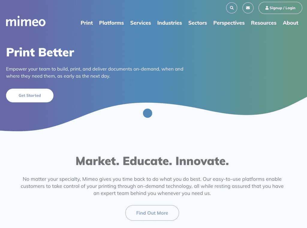 Mimeo Announces Rebranding and New Website Launch - Mimeo.com