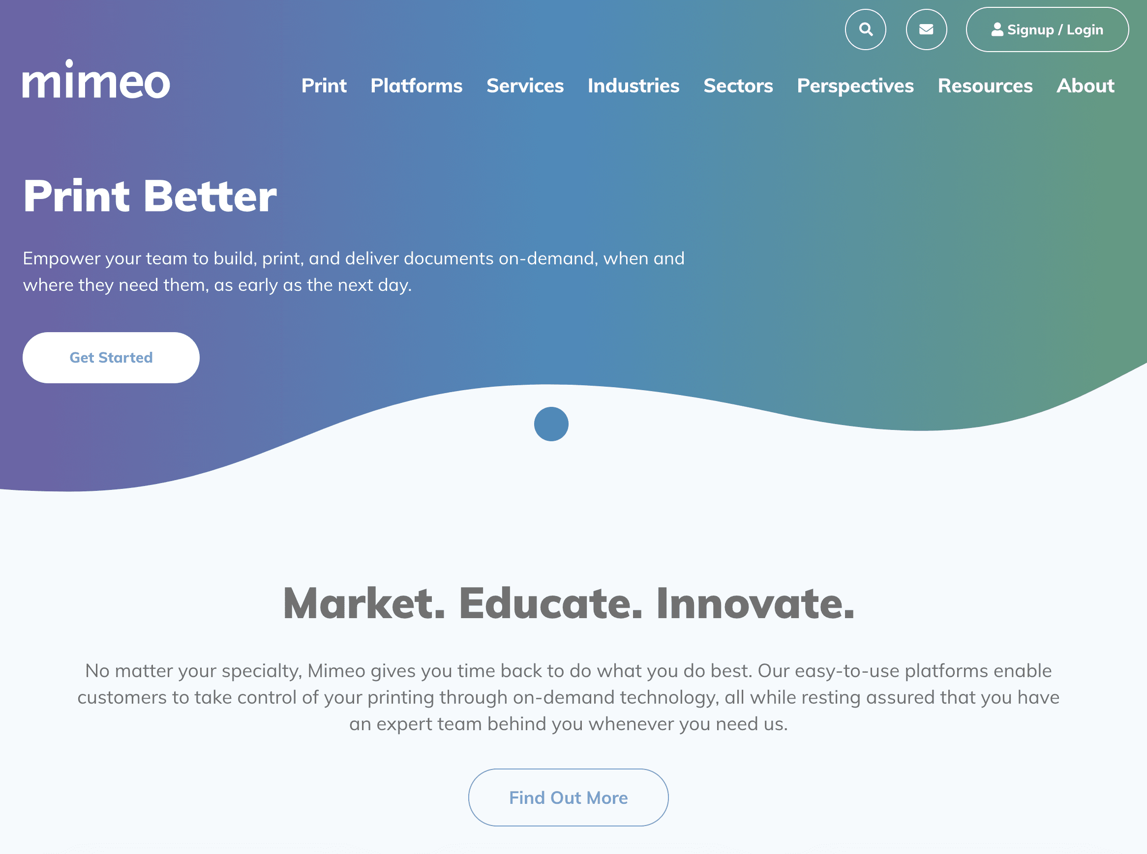 Mimeo Announces Rebranding and New Website Launch - Mimeo US